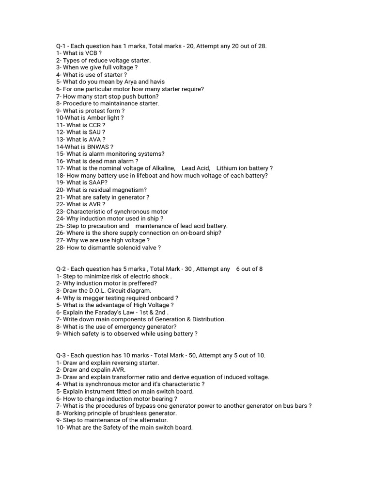 ETO Exam Questions and Answers Guide | PDF