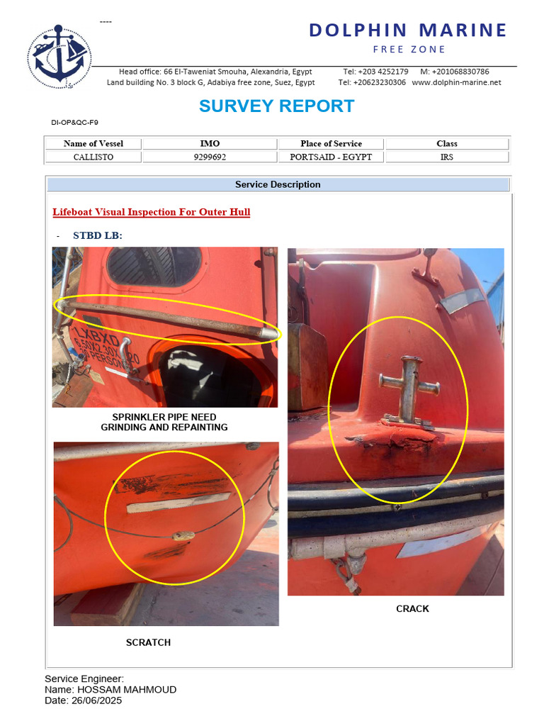 LB Outer Hull Inspection | PDF