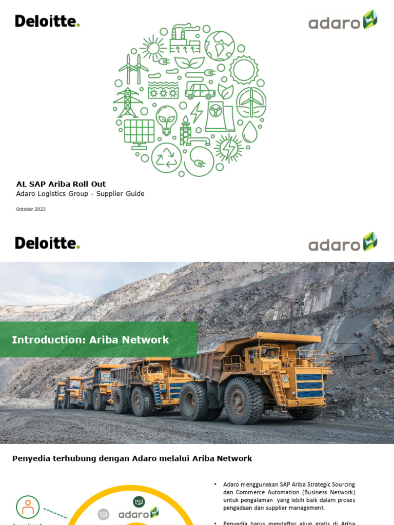 AL SAP Ariba Roll Out - Supplier Guide | PDF