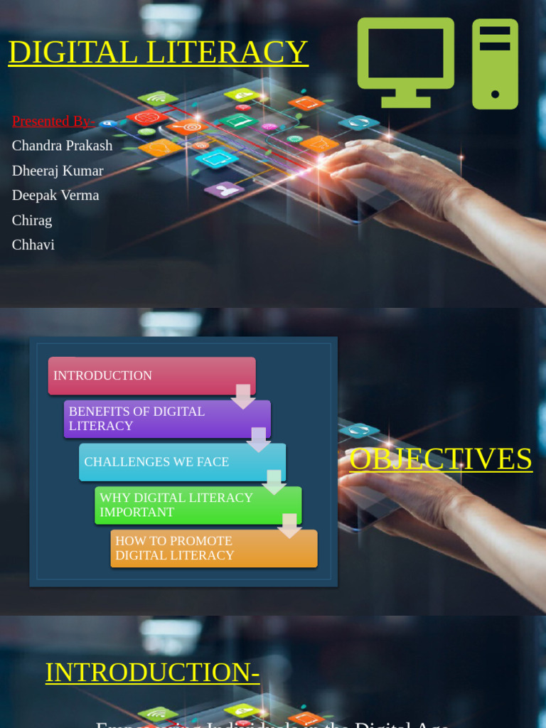 Digital Literacy | PDF | Literacy | Computing