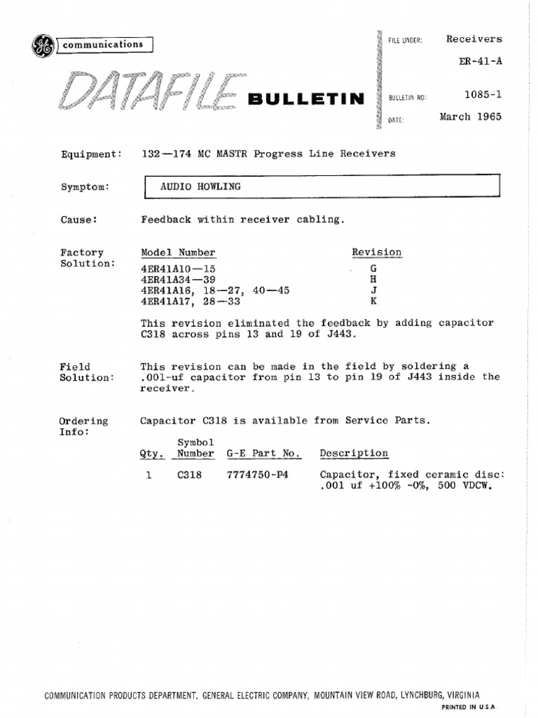 DB Package 1085 | PDF