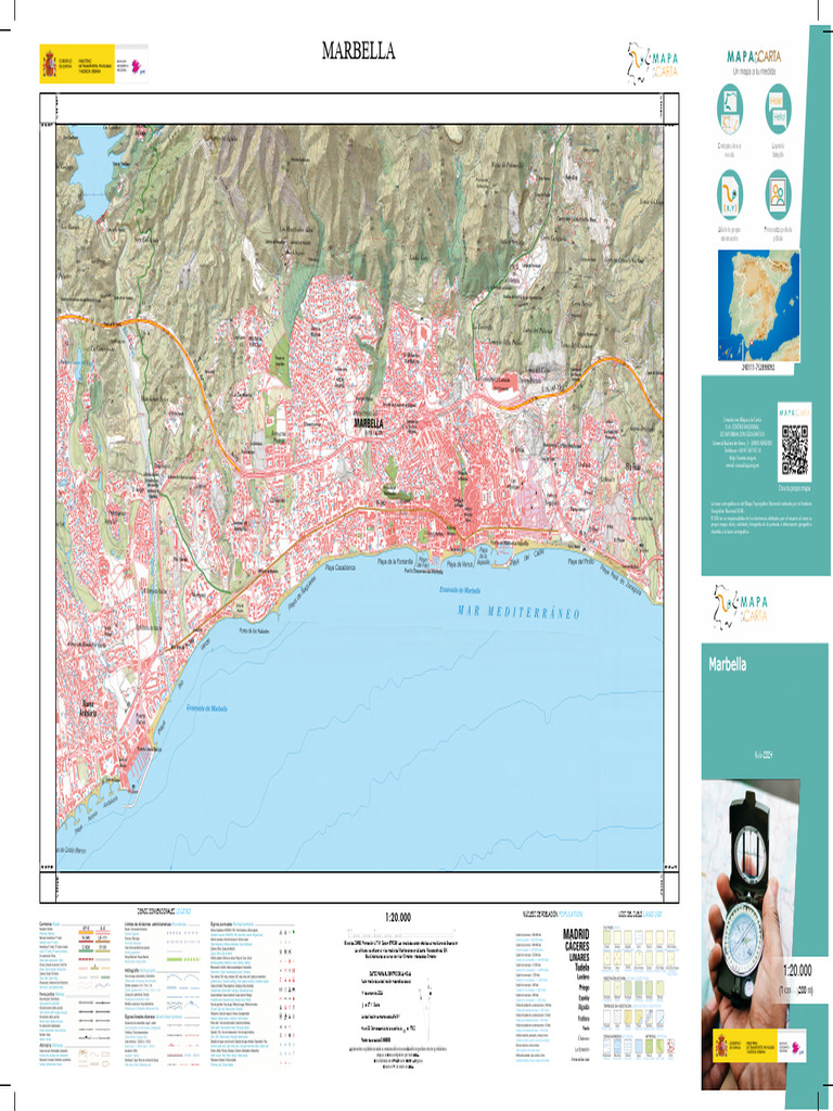 Mapa de Marbella y Alrededores | PDF | Mapa | Diseño gráfico