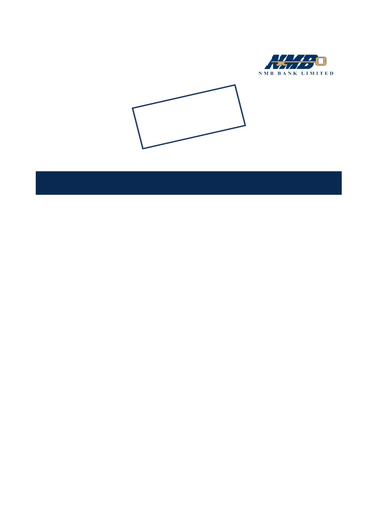 Statement of Account: NMB Bank Limited | PDF