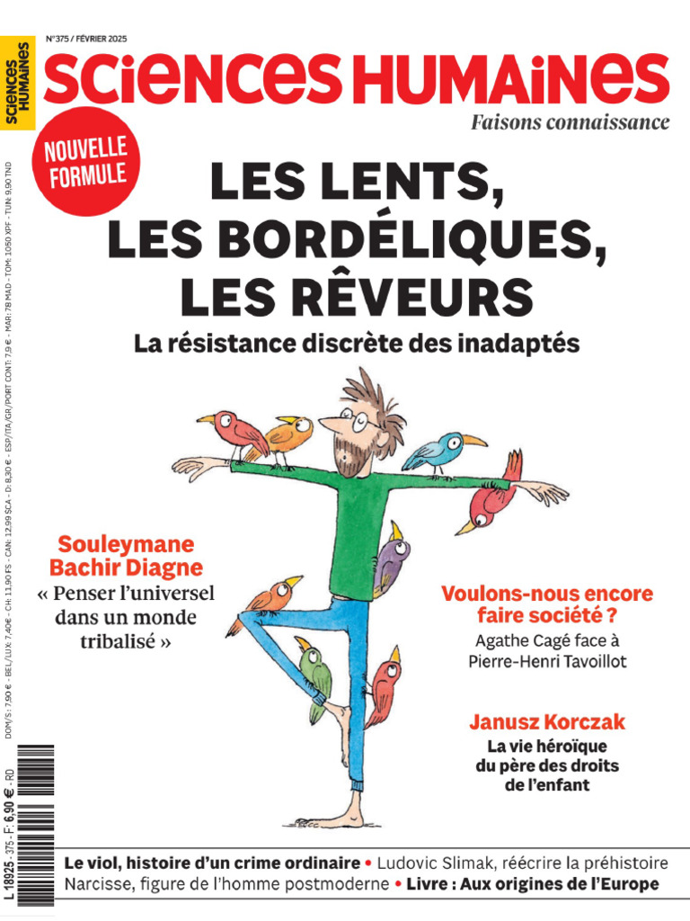 Sciences Humaines - F Vrier 2025 | PDF