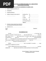 Application For Surrender of Earned Leave | PDF