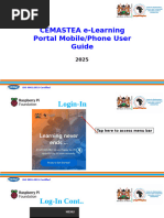 CPUT Student Login and Password Guide | PDF | Password | Login