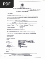ANC Membership Application Form | PDF | African National Congress | Banks