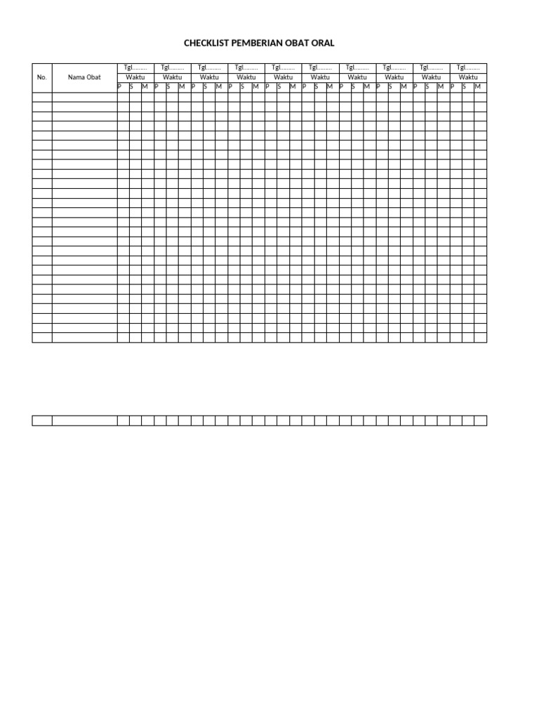 Chek List | PDF
