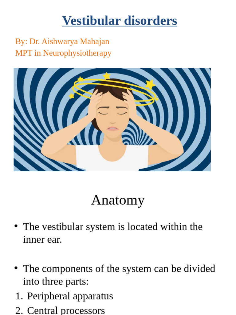 Vestibular Disorders | PDF | Vertigo | Cerebellum