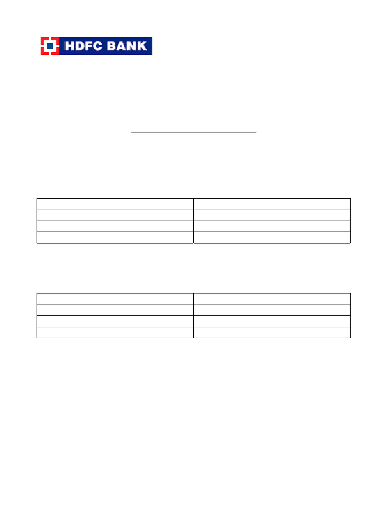 HDFC PL Loan - 1 Statement | PDF