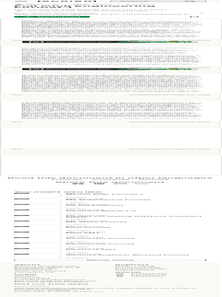 Full Civil Engineering Format-1 PDF Love | PDF | Scribd | Publishing