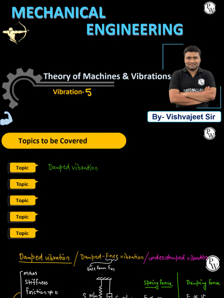 Vibration 05: Class Notes | PDF