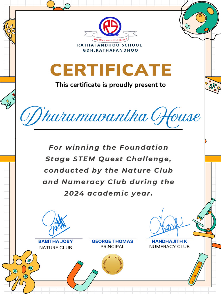 House Winners STEM Quest Challenge 2024 | PDF