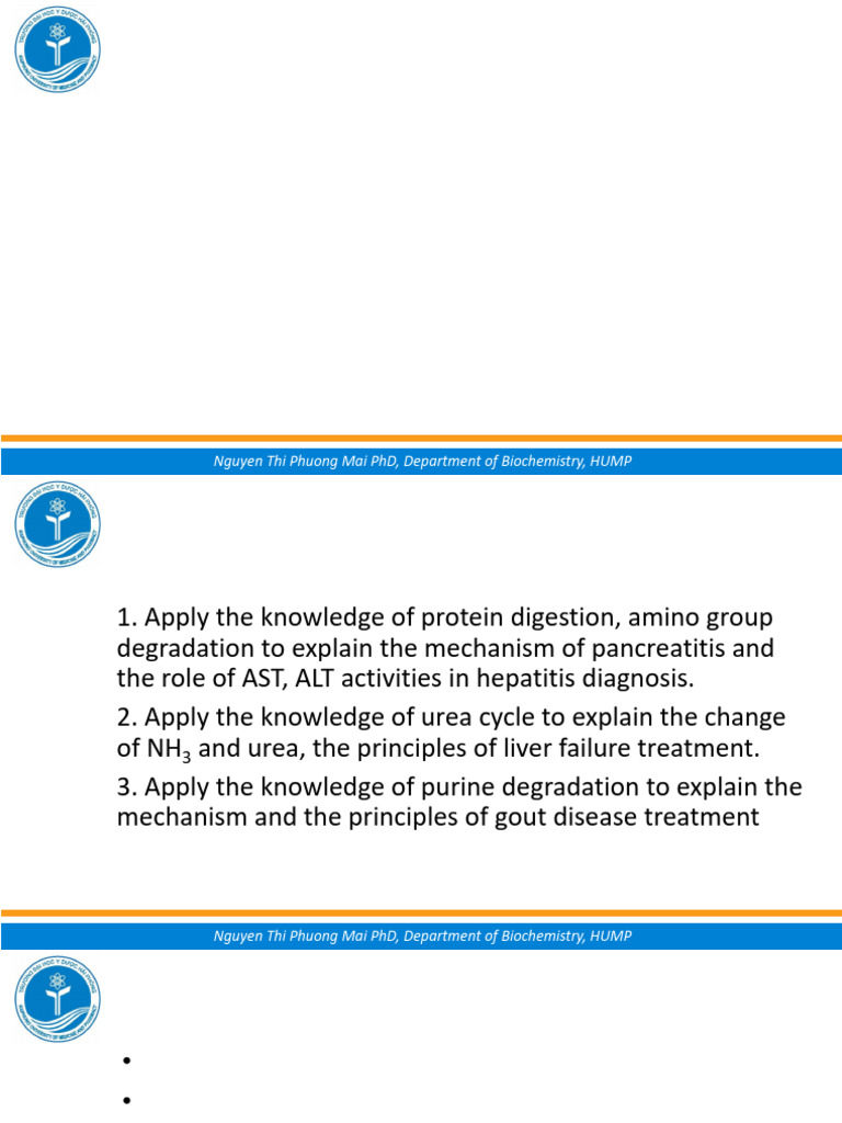 8 Protide Metabolism For Students | PDF | Transaminase | Glutamic Acid