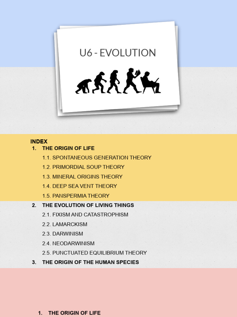 4eso Evolution Presentation-2 | PDF | Bipedalism | Abiogenesis