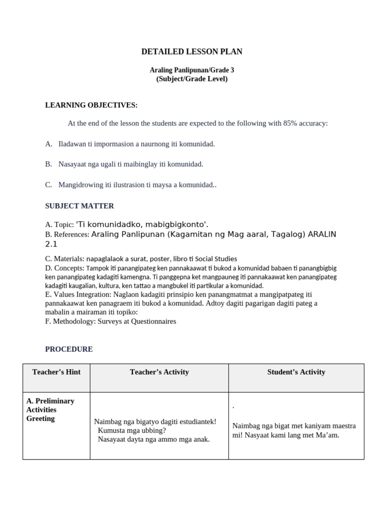 DLP Grade 3 | PDF