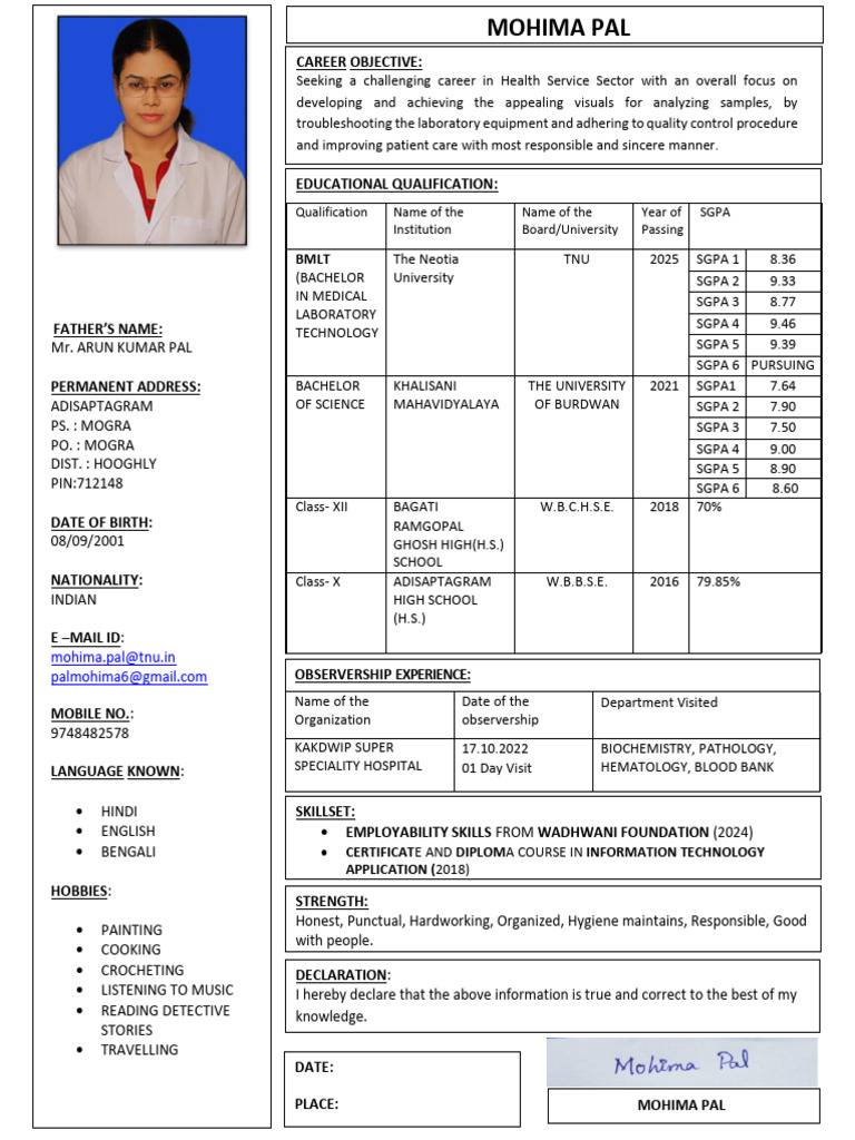 Mohima Pal | PDF | Health Sciences | Social Programs