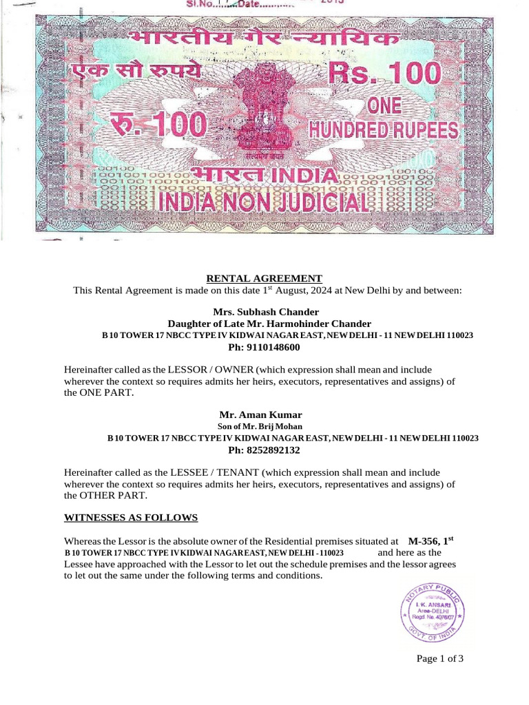 Wa0000. | PDF | Lease | Civil Law (Common Law)