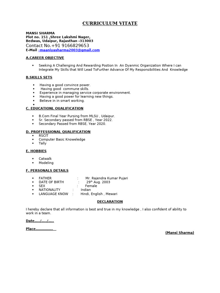 Maaniya Sharma | PDF