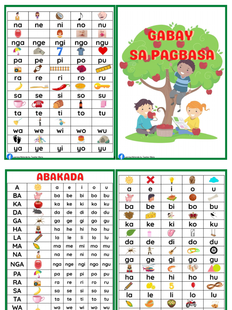 Gabay Sa Pagbasa Gamit Ang Mga Larawan | PDF