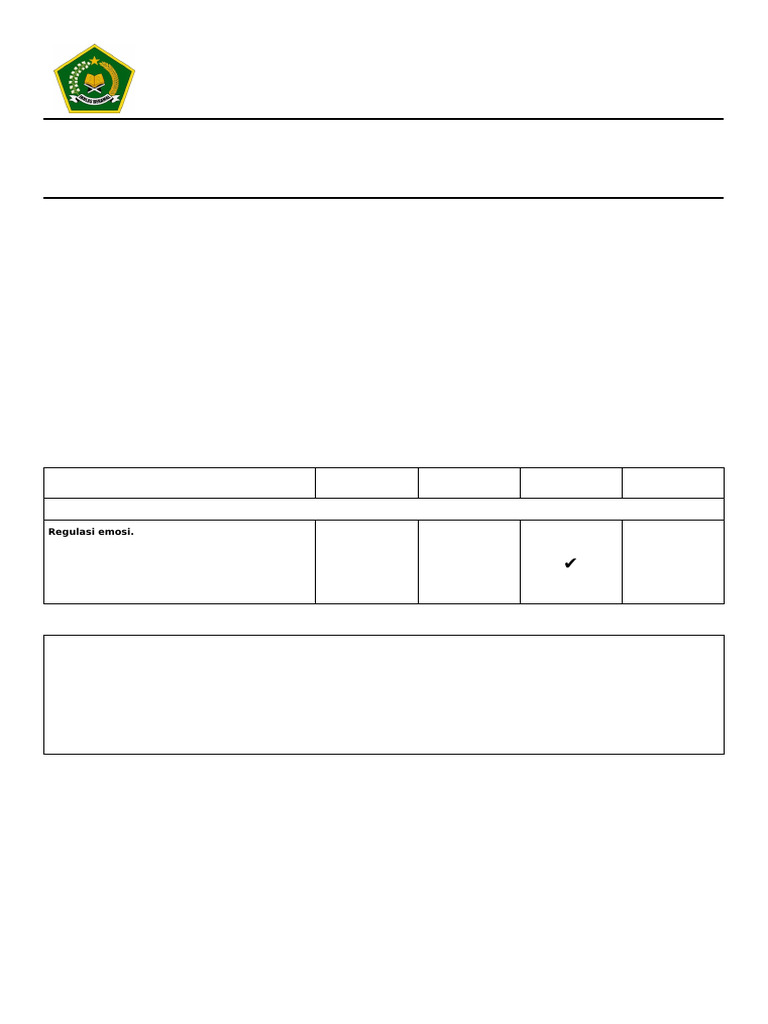 Rapor p5ra IV.1_arina Sabila Hidayah_3145739226 | PDF