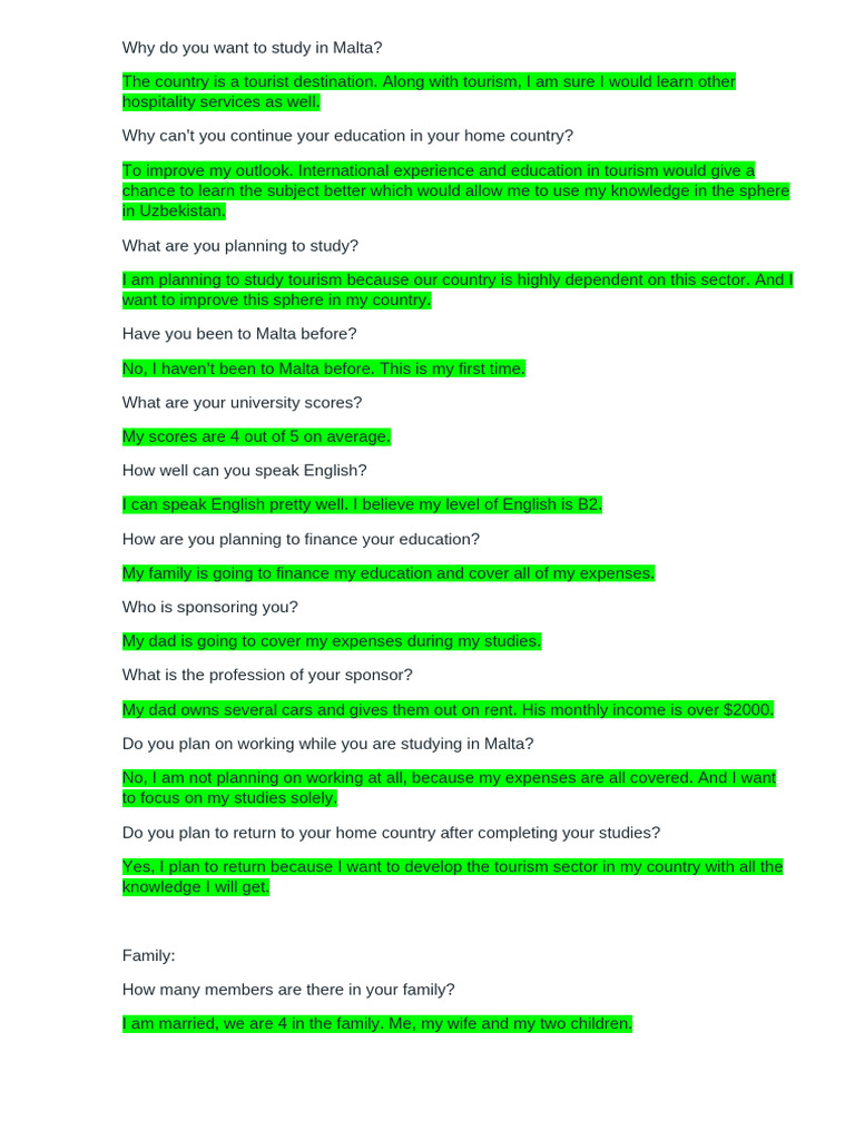 University Admission Questions | PDF