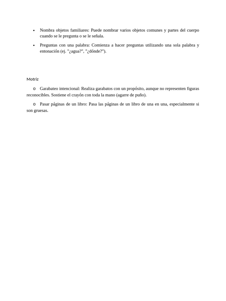 Nombra Objetos Familiares | PDF