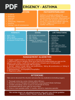Guideline For Management of Acute Exacerbation in Bronchial Asthma | PDF