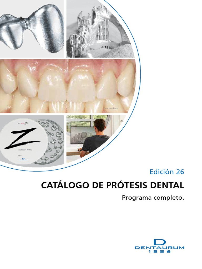 Catálogo de Prótesis Dental: Edición 26 | PDF | Titanio | Aleación