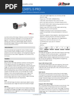 4MP 32x Starlight PTZ Camera Specs | PDF | Camera | Infrared