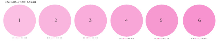 Joe Colour Test | PDF