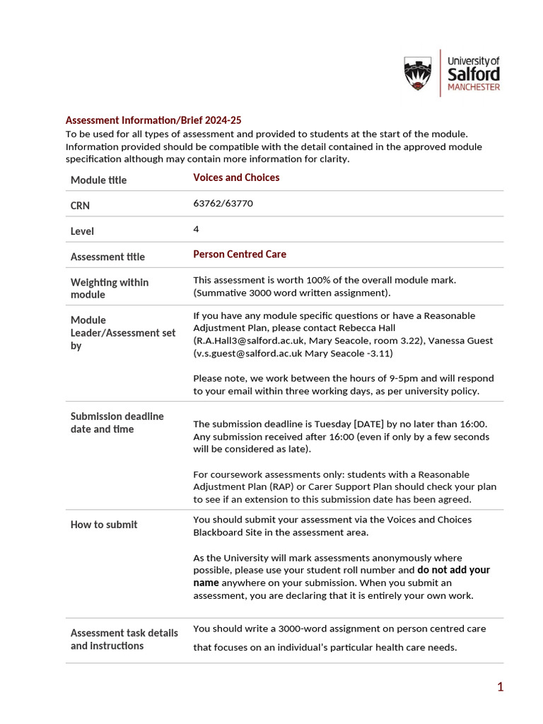 VC Updated Assignment Brief (Simulation and Practice) | PDF | Artificial Intelligence ...