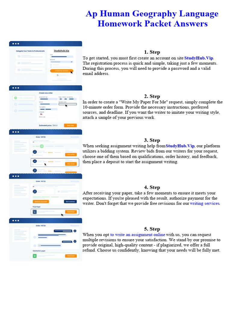 AP Human Geography Language Homework Packet Answers | PDF