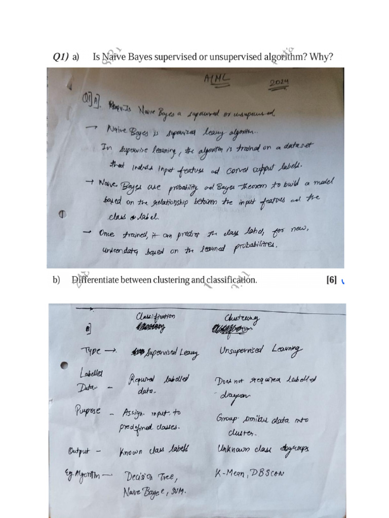 AI ML 2024 Solved Question Paper - Vaibhavpandit - Tele - 250522 ...