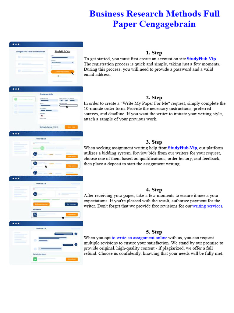 Business Research Methods Full Paper Cengagebrain | PDF | 101st Airborne Division | Airborne Forces