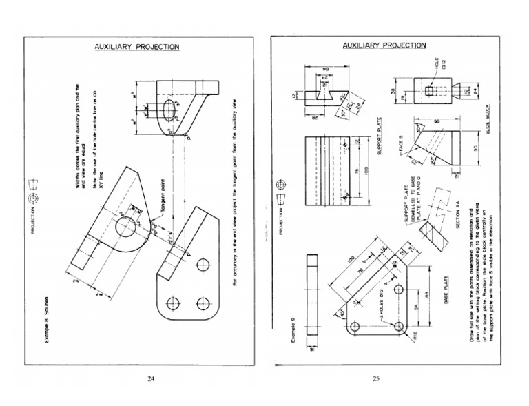 Engineering Drawing With Worked Examples-Pages-13 | PDF