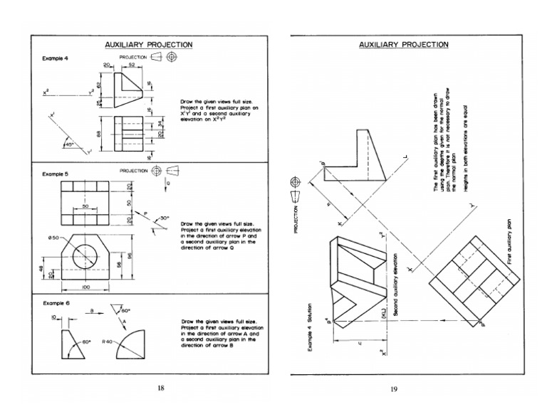 Engineering Drawing With Worked Examples-Pages-10 | PDF