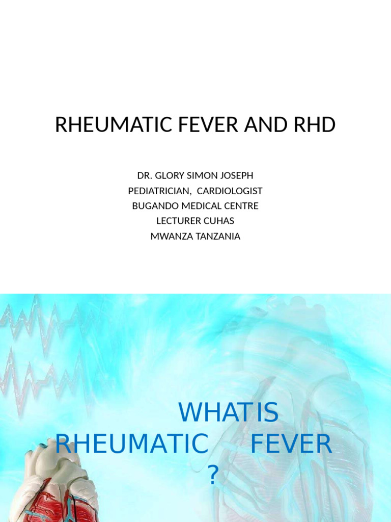 Understanding Rheumatic Fever and RHD | PDF | Medical Specialties ...
