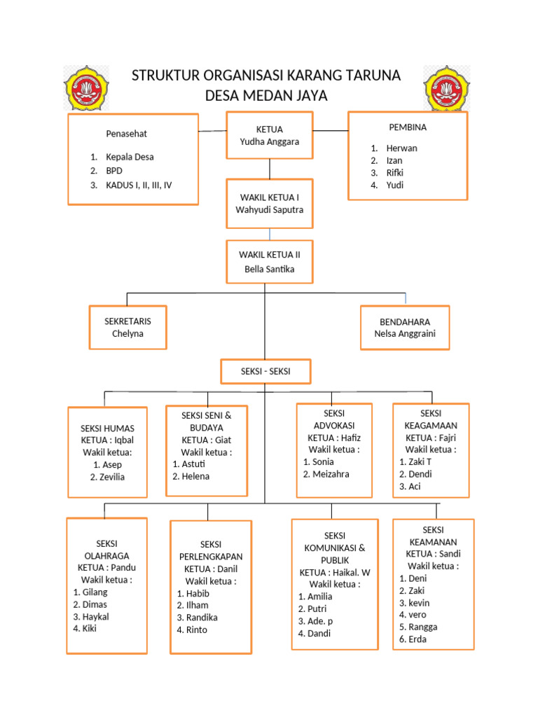 Struktur Organisasi Karang Taruna | PDF