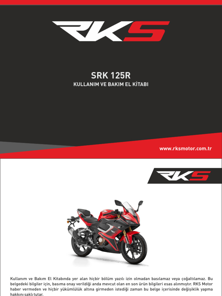 SRK 125R | PDF