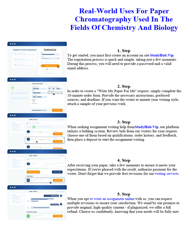 Real-World Uses For Paper Chromatography Used in The Fields of ...