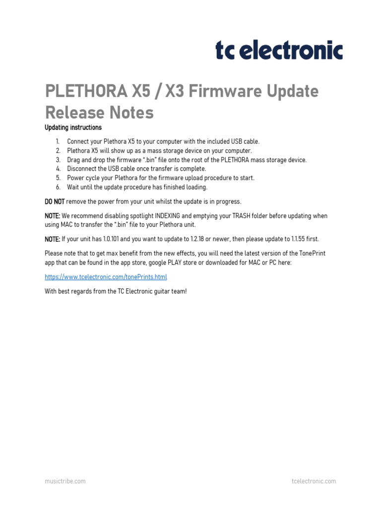 Plethora X3/X5 Firmware Update Guide | PDF | Usb | Computing