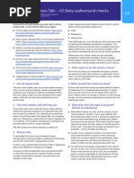 Driver Vehicle Safety Checklist | PDF | Vehicles | Truck