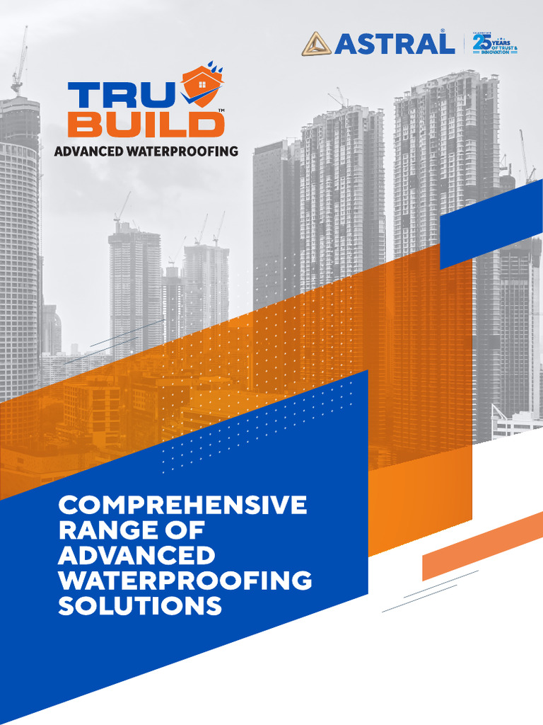 Trubuild Waterproofing A4 Brochure CC | PDF