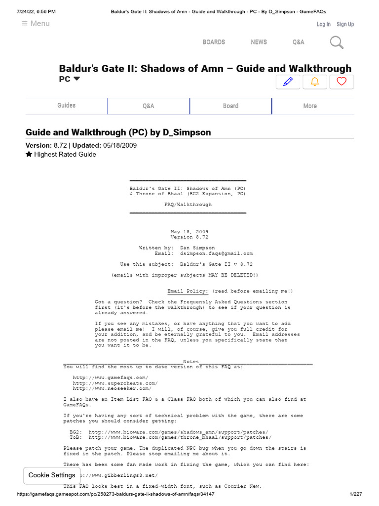 BG2 Walkthrough PDF | PDF | Dungeons & Dragons | Role Playing Games