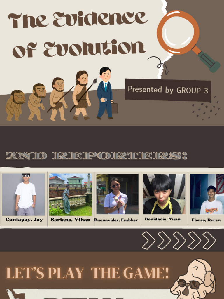 The Evidence For Evolution Education Presentation in Light Blue Style ...