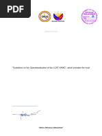 LCAT-VAWC Functionality Assessment Guide | PDF | Philippines