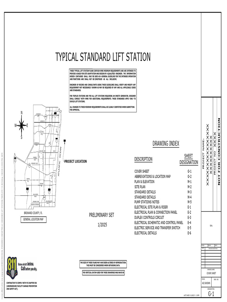 Wws Typical Standard Lift Station | PDF | Building Materials