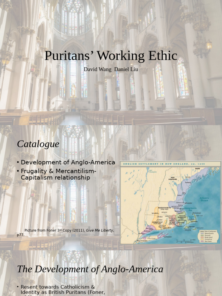 Puritan Work Ethic and Capitalism | PDF