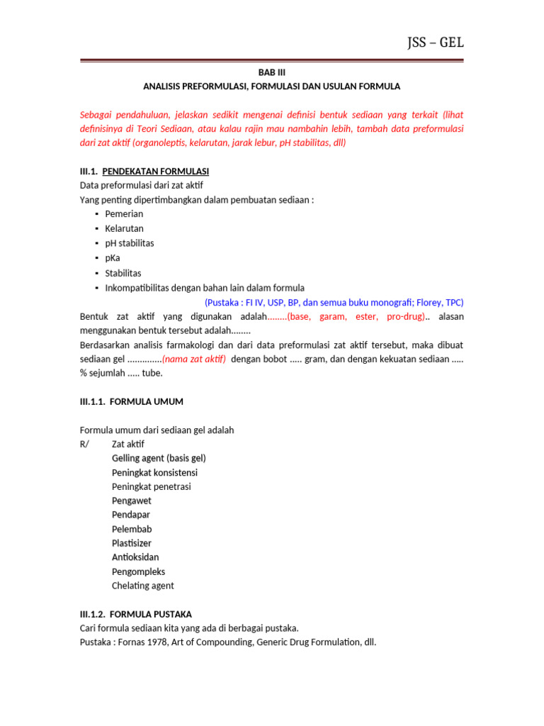 Materi Sediaan Gel | PDF